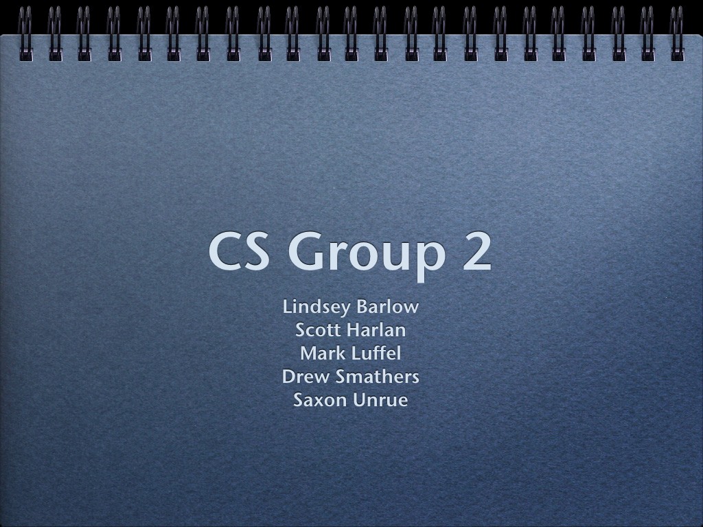 LCC 3401 - CS Group 2