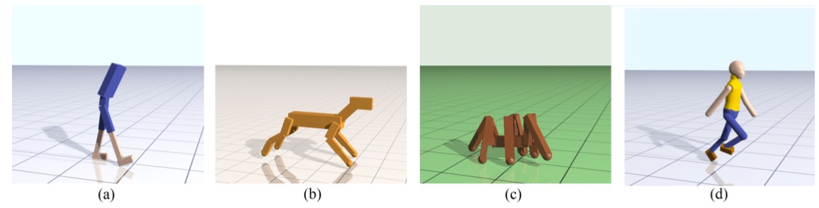 Learning Symmetric and Low-Energy Locomotion