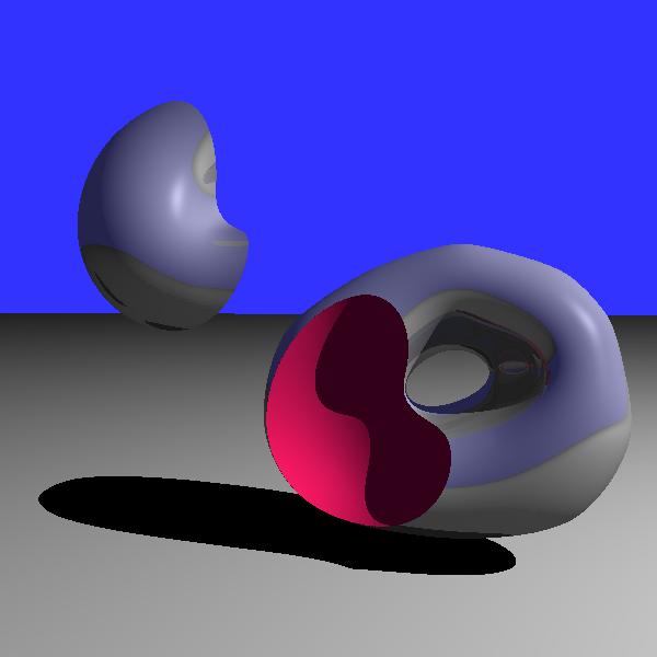 Modelling with Implicit Surfaces that Interpolate
