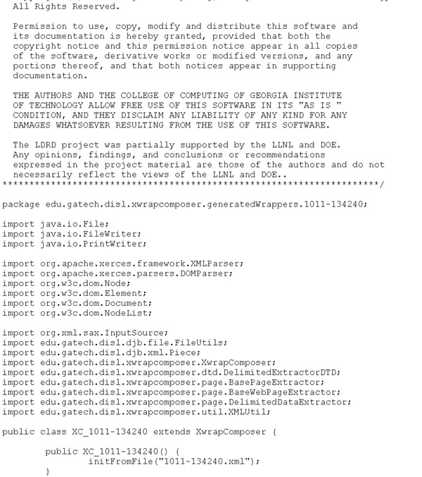 Example - LLNL LDRD, DISL, College of Computing, Georgia Institute of ...